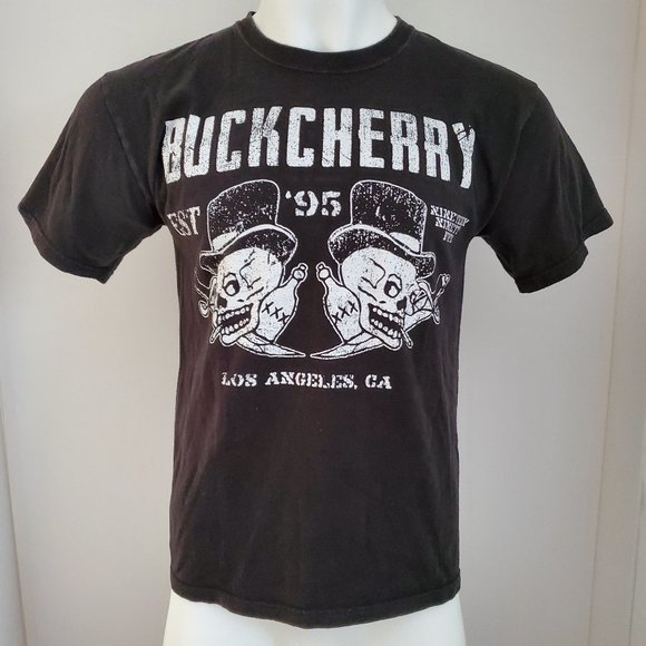 Hanes | Shirts | Buckcherry 22 Concert Tour T Shirt Black Size M | Poshmark